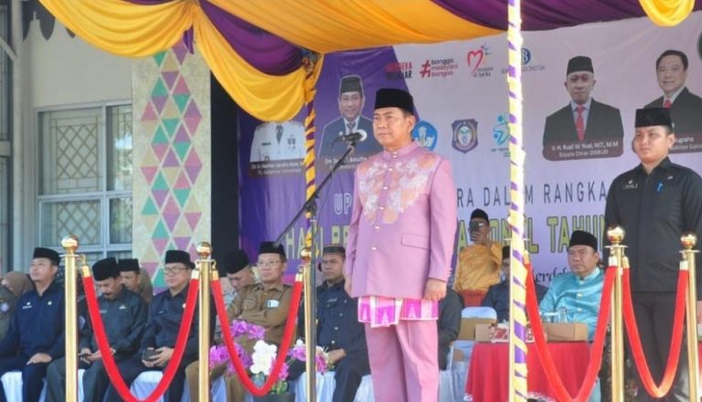 Peringatan Hardiknas Di Provinsi Gorontalo Semarak Peserta Upacara